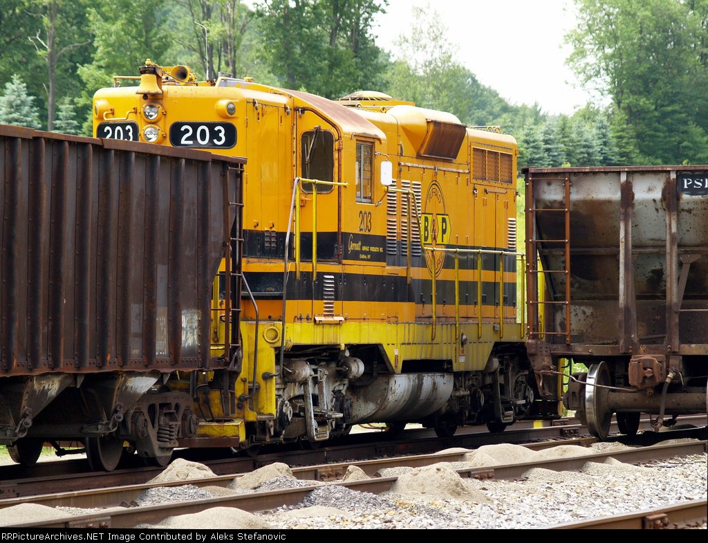 B&P 203 sitting North of Salamanca NY June 27/08